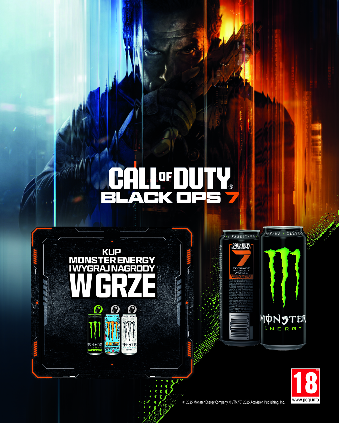 Monster Energy i Call of Duty łączą siły po raz kolejny oferując ...