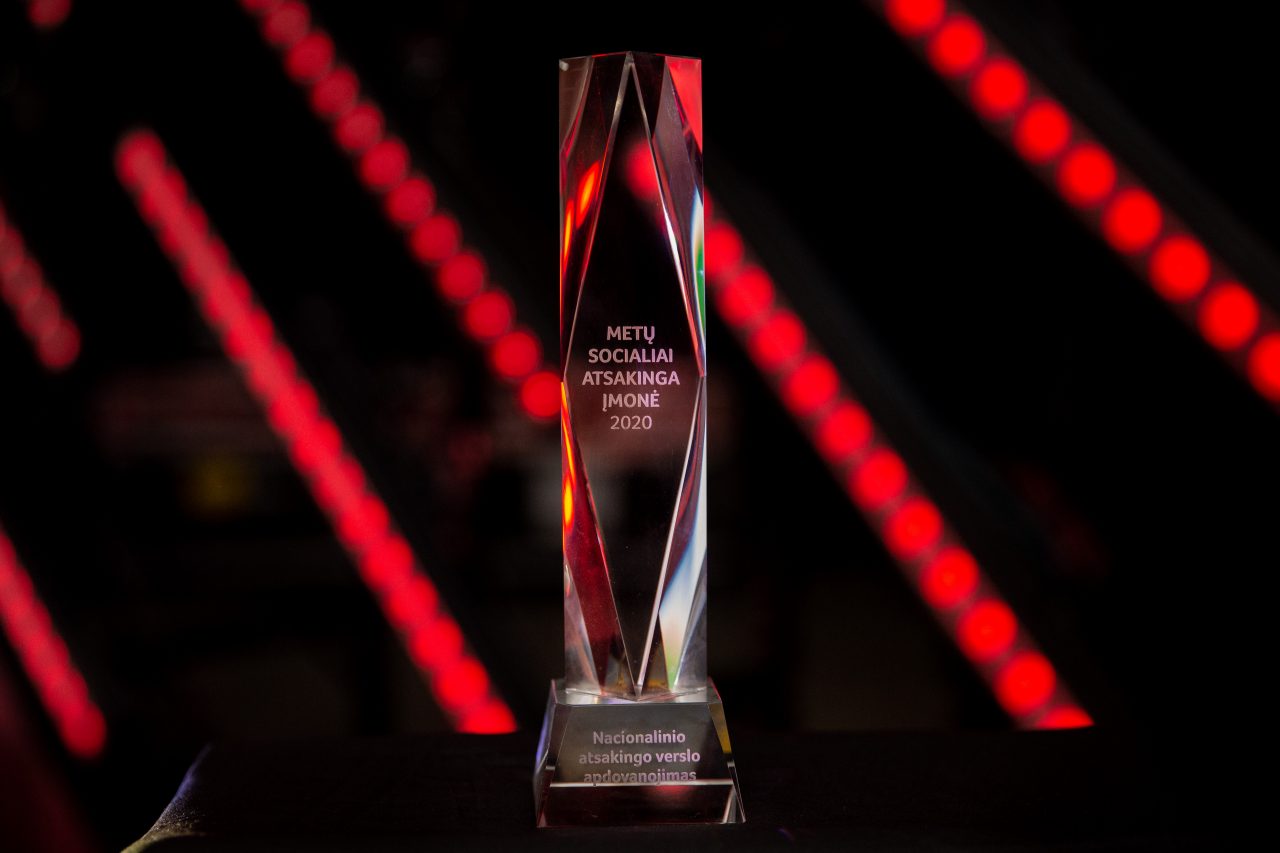 CCHBC Lithuania named Socially Responsible Company of the Year!